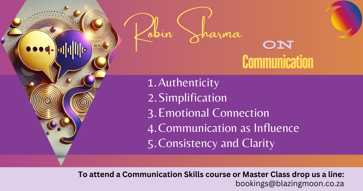 Robin Sharma on Communication